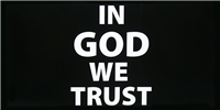 In God We Trust Bumper Sticker